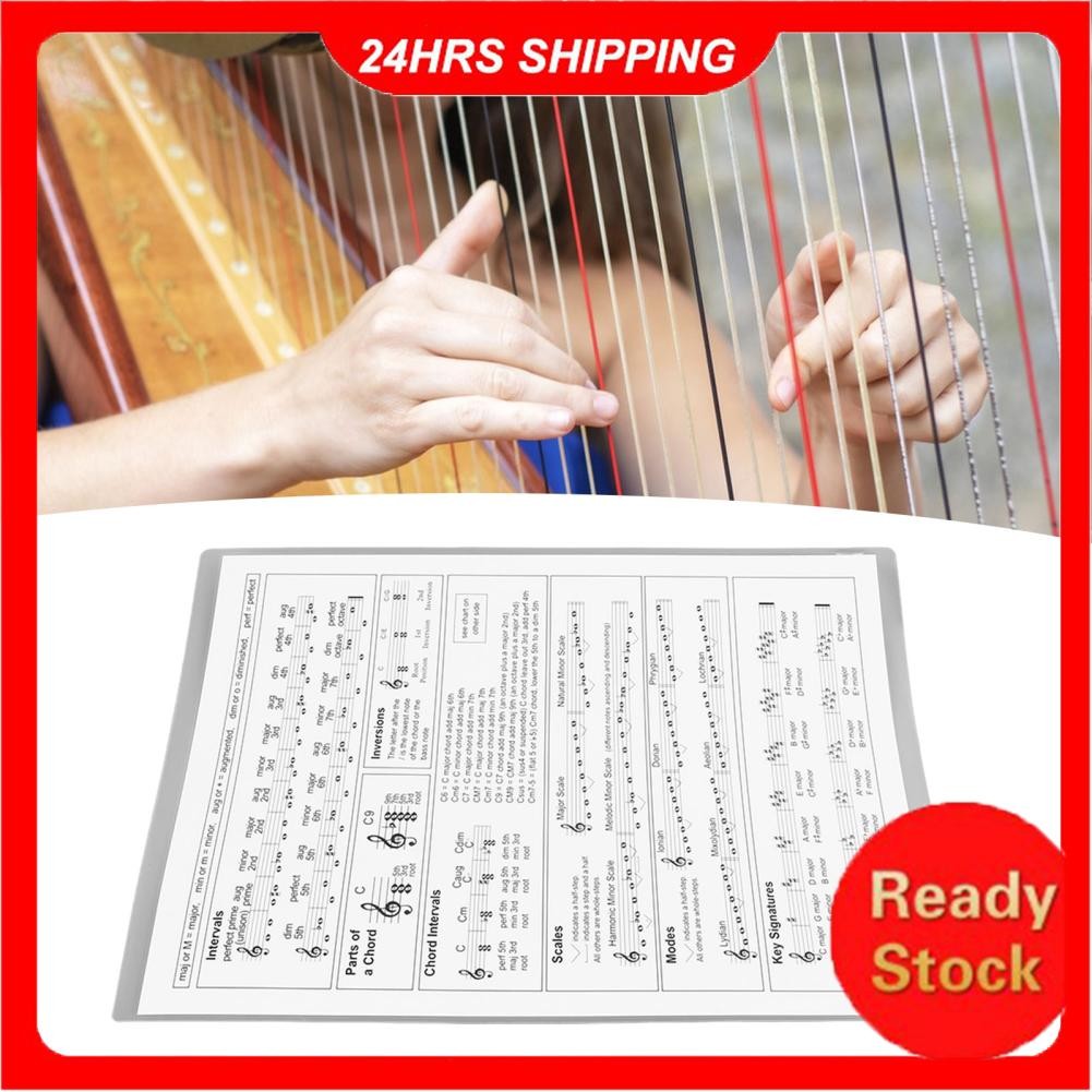 Harp Chord Practice Chart Clear Reliable Versatile Learn Finger ...