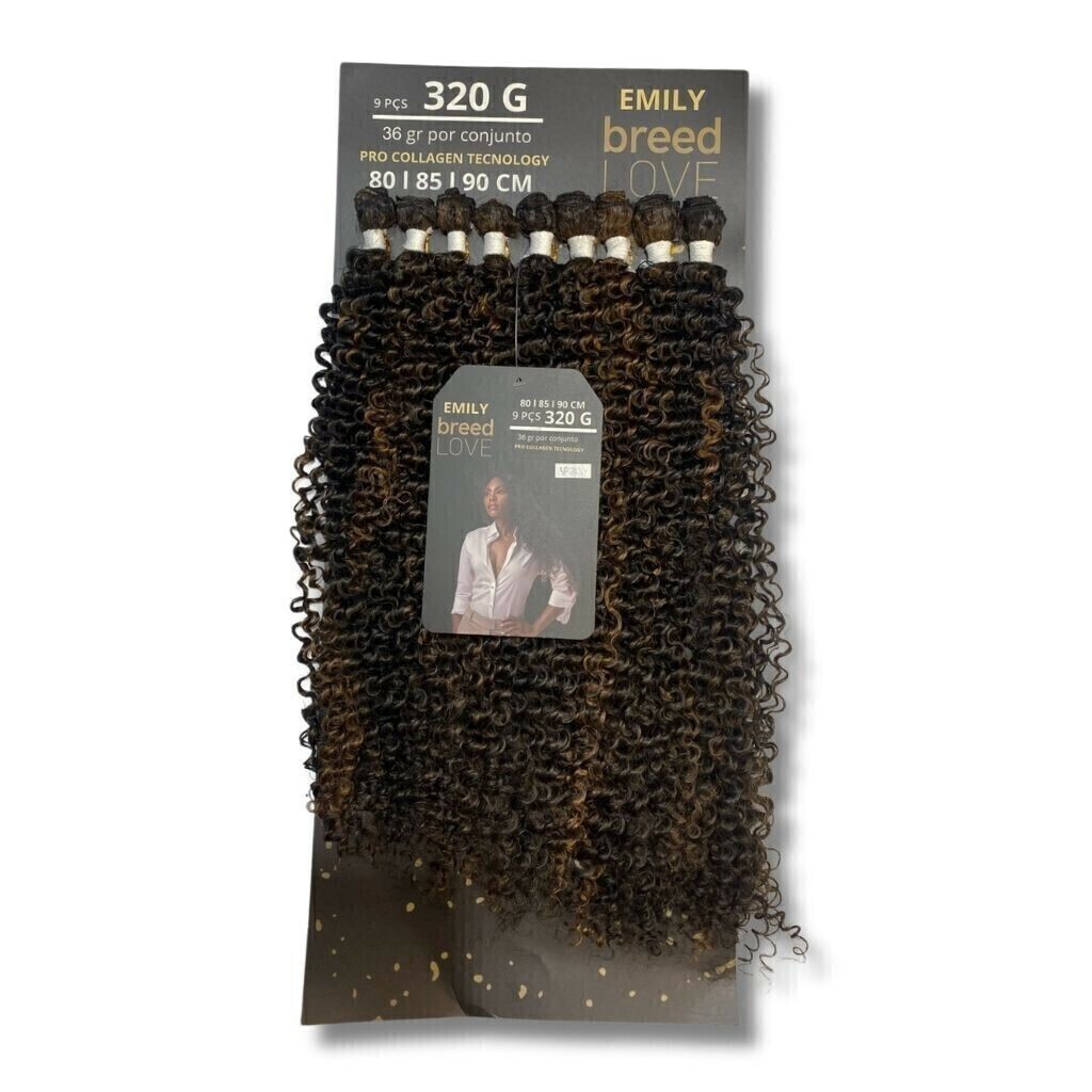CABELO CACHEADO EMILY BREED LOVE | Shopee Brasil