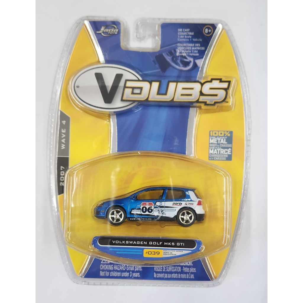 Jada - VDUB$ Volkswagen Golf MK5 GTI | Shopee Brasil