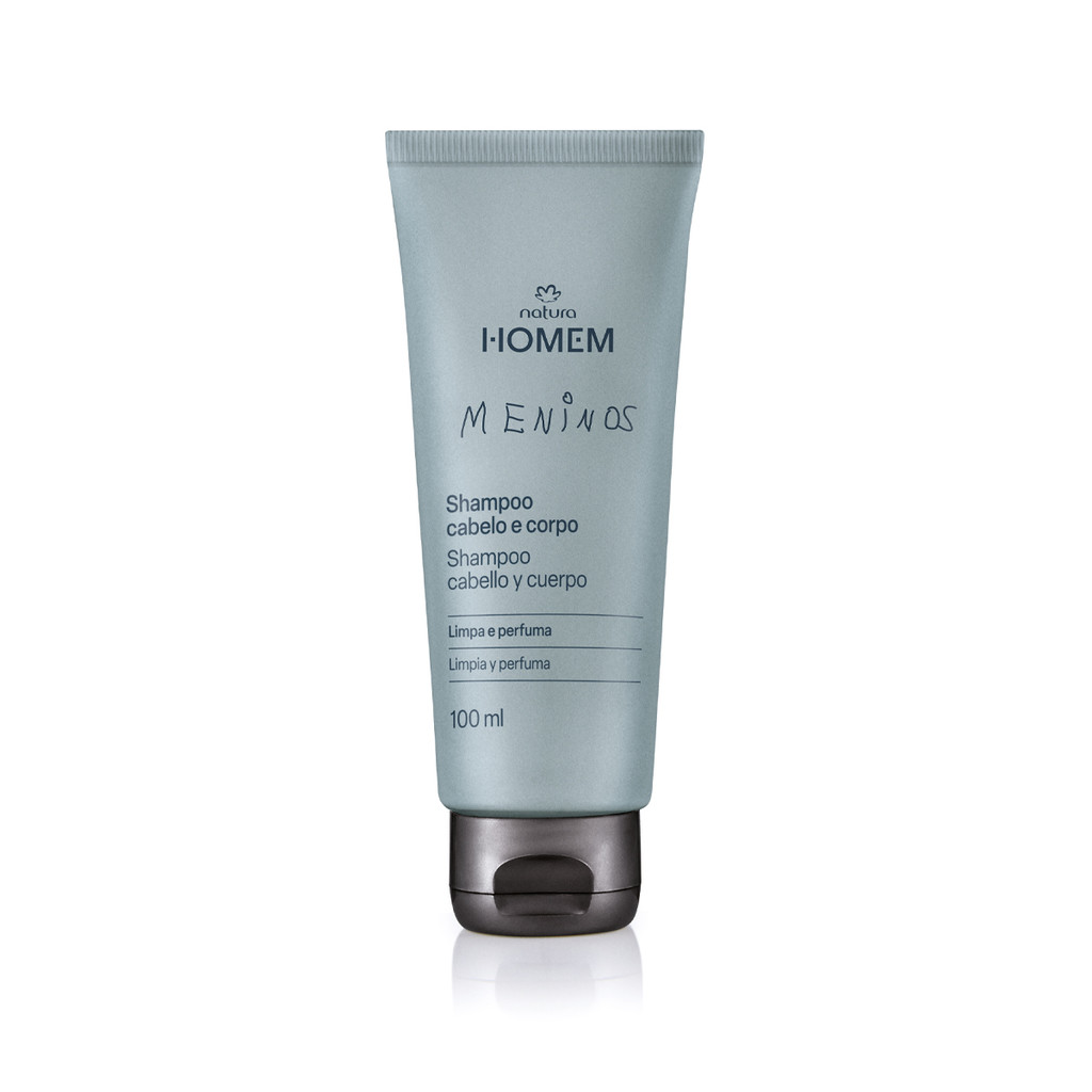 Shampoo Cabelo e Corpo Natura Homem Meninos 100ml | Shopee Brasil