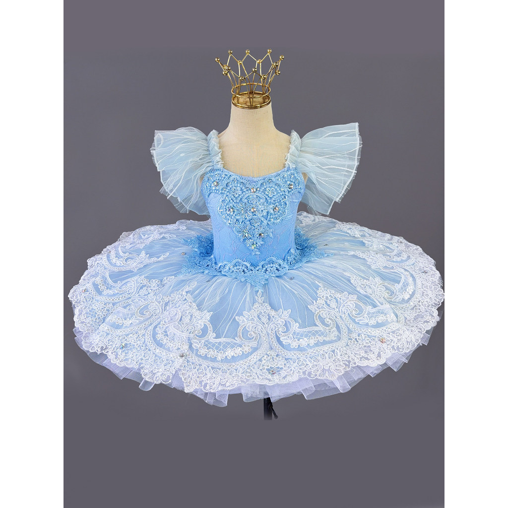 Crianças traje de balé meninas profissional pequeno cisne estilingue ...