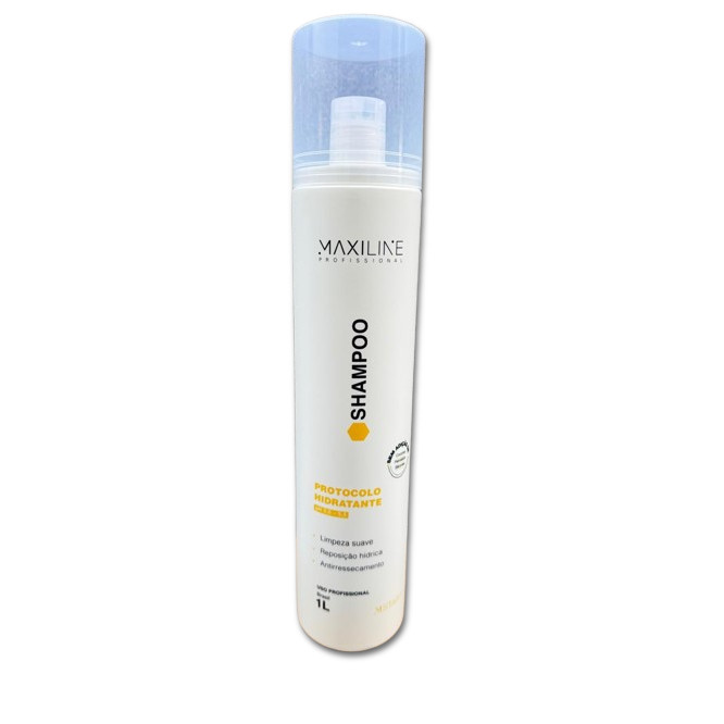 Maxiline Shampoo Protocolo Hidratante 1 Litro Profissional | Shopee Brasil