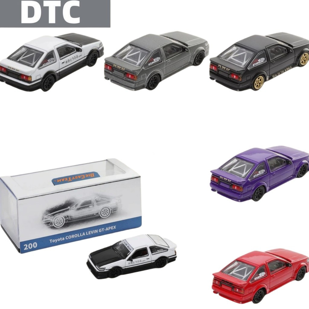 DCT 1:64 Toyota AE86 Trueno Carro Modelo Die-Cast – Presente para ...