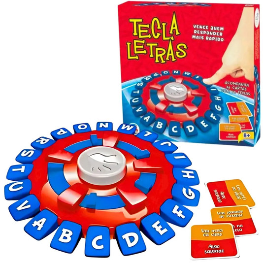 Jogo Tecla Letras Stop | Shopee Brasil