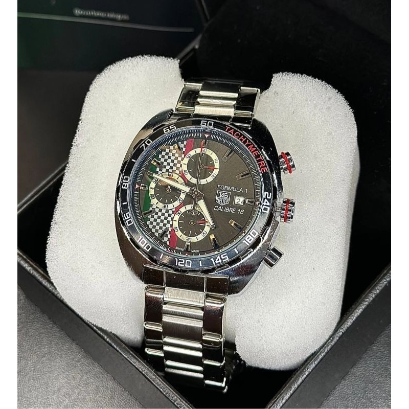 Relógio Masculino Tag Heuer Esportivo Mega Qualidade Analógico com ...