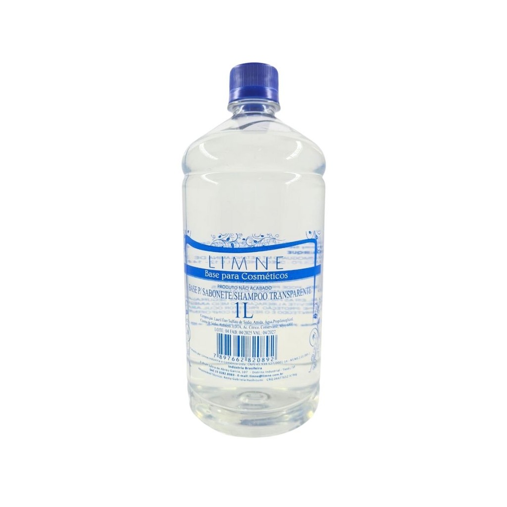 BASE P/ SABONETE/SHAMPOO TRANSPARENTE 1/1 1L LIMNE | Shopee Brasil