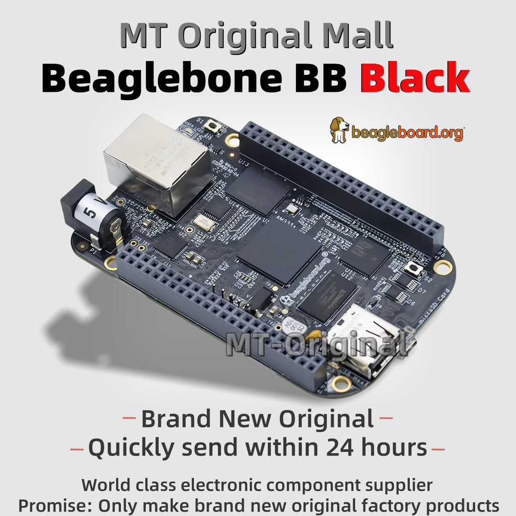 1 Pçs/Lote MT Mall Beaglebone BB Preto BEAGL-BONE-BLACK Placa De ...