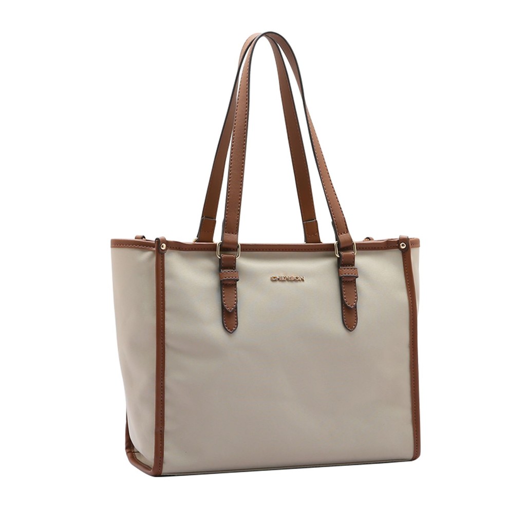 Bolsa Tote Shopping Bag Feminina Chenson 3184120 Nylon | Shopee Brasil