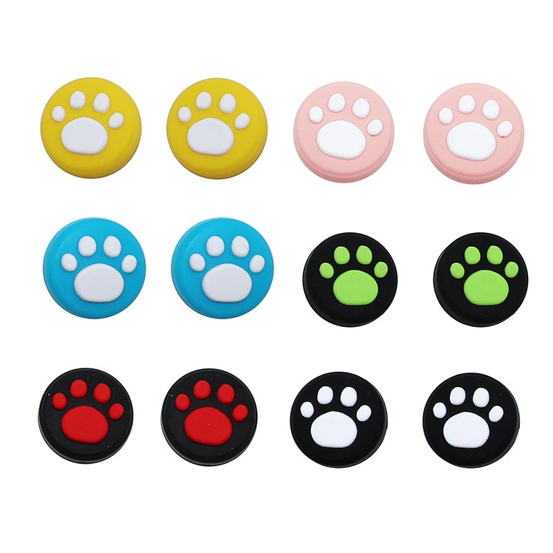 Adorável Gato Pata Polegar Vara Aperto Tampa Joystick Capa Para ...