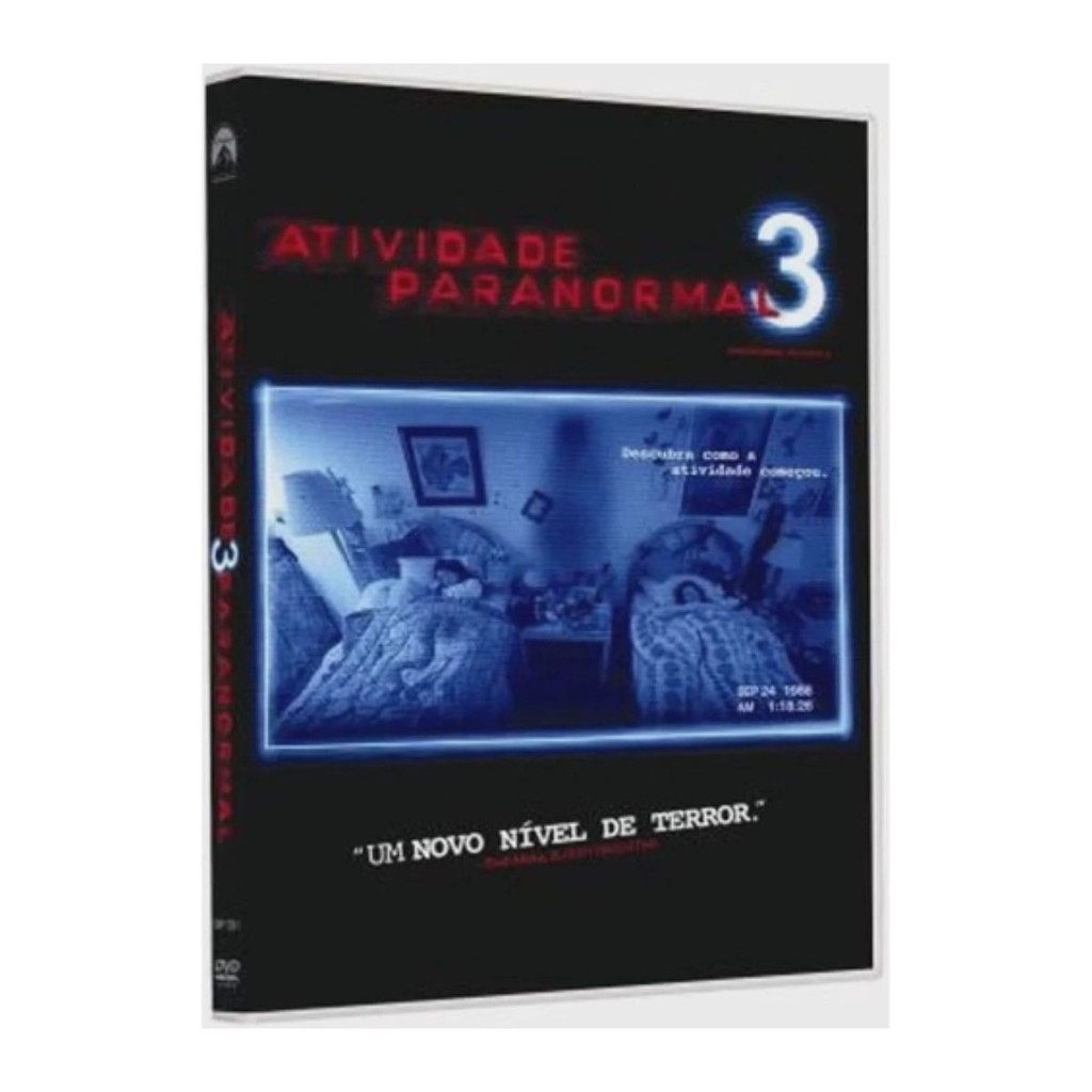 Atividade Paranormal 3 - DVD Paramount - 2011 - Somente Mídia | Shopee ...