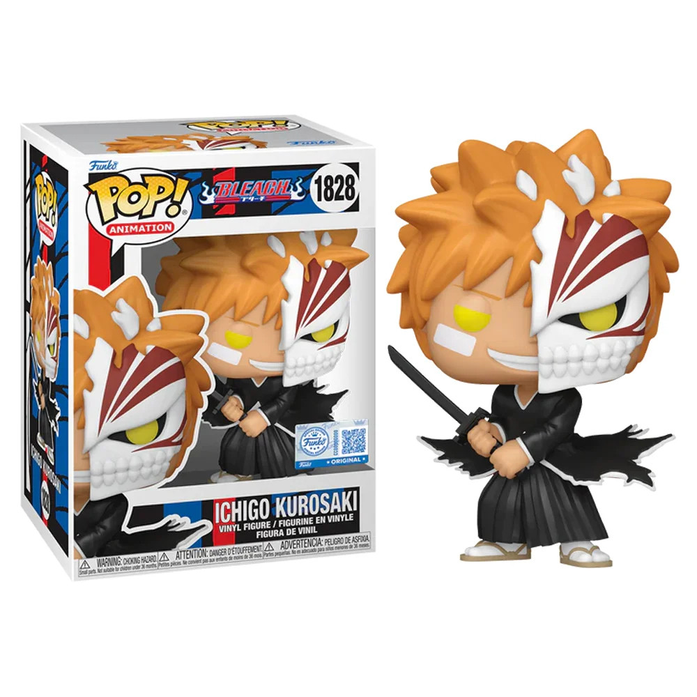 Funko Pop! Animation Bleach Ichigo Kurosaki 1828 Exclusivo | Shopee Brasil