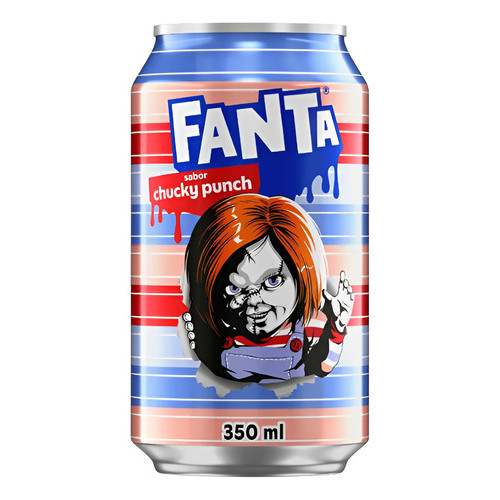 Fanta Mistério Chucky Punch 350ml Lata - Novidade 2025 | Shopee Brasil