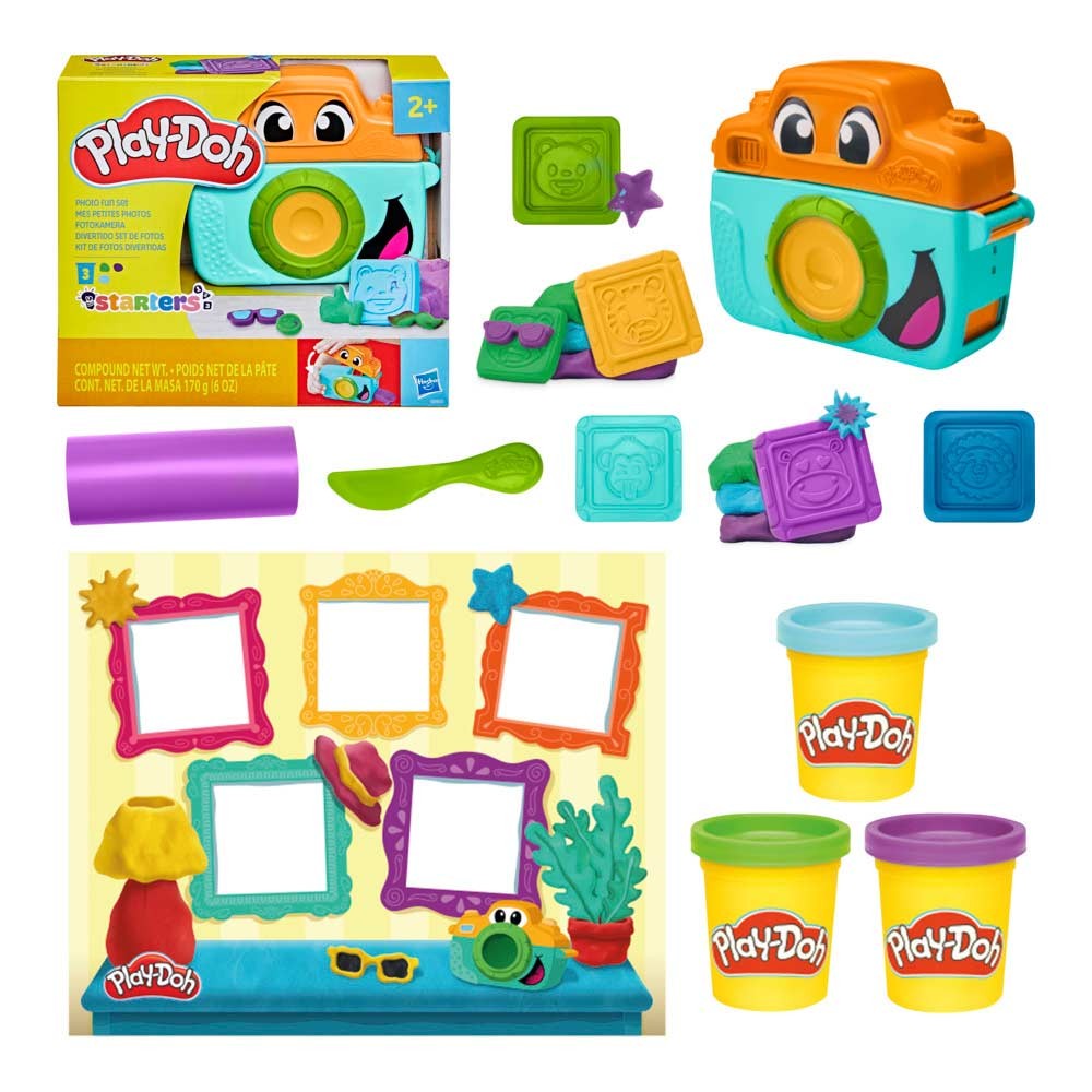 Play Doh Kit Fotos Divertidas Hasbro | Shopee Brasil