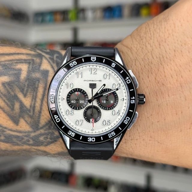 OFERTA RELOGIO MASCULINO TAG HE.UER X PORSCHE 100% FUCIONAL APROVA D ...