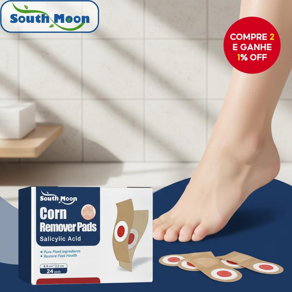 South Moon Wart Corn Remover Plasters - 24 Hidrocoloide Patches para ...