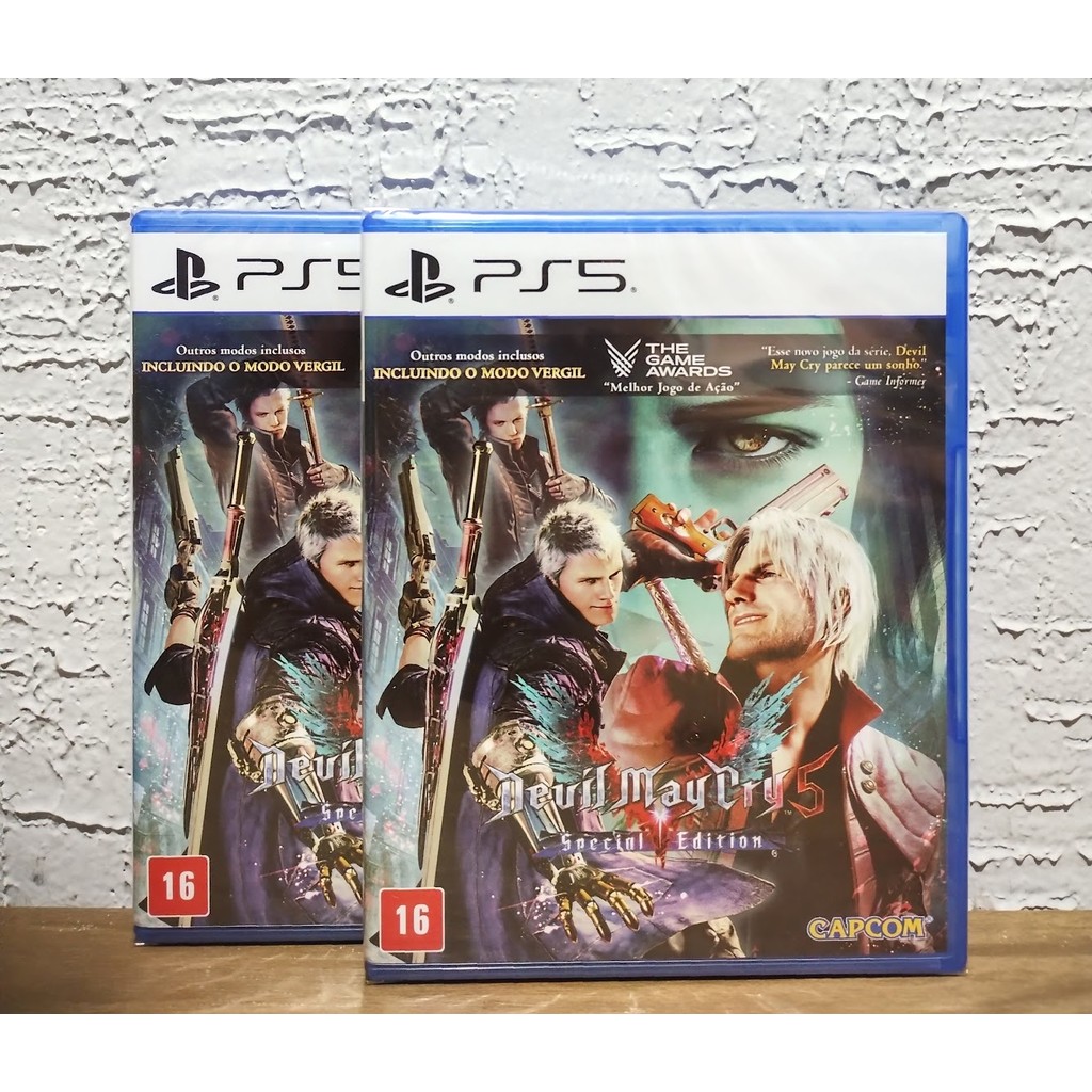 Devil May Cry 5 Special Edition Ps5 Lacrado | Shopee Brasil