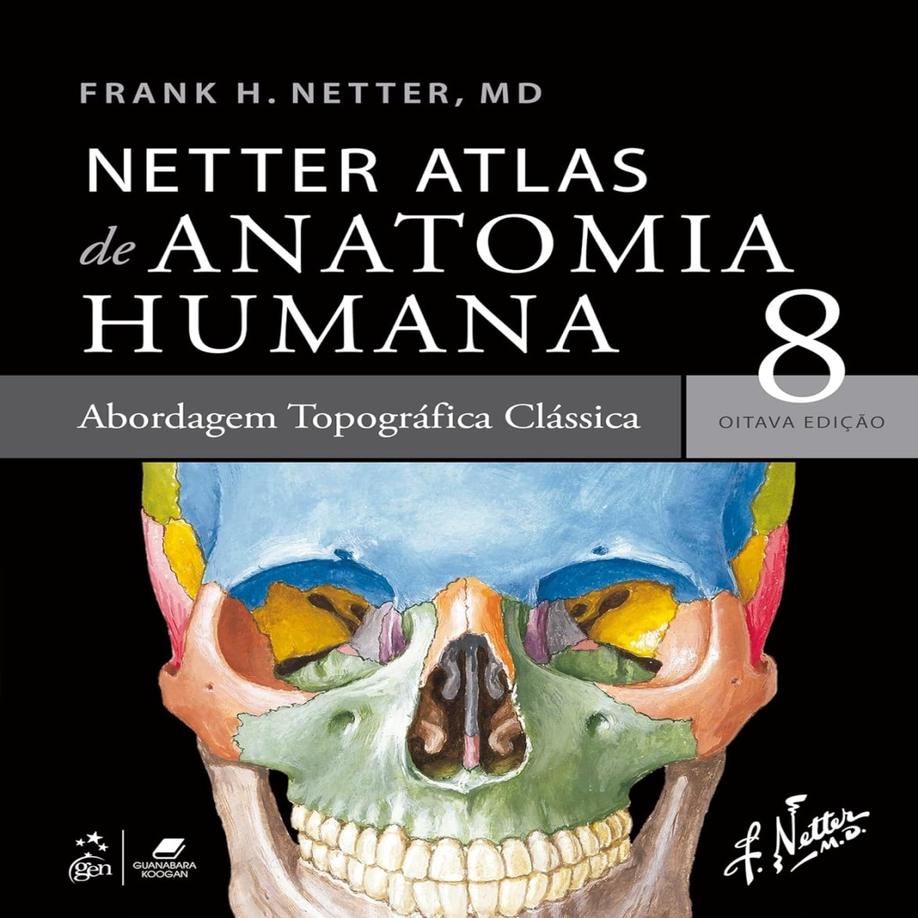 netter atlas de anatomia humana - abordagem topografica classica autor frank h. netter | Shopee ...