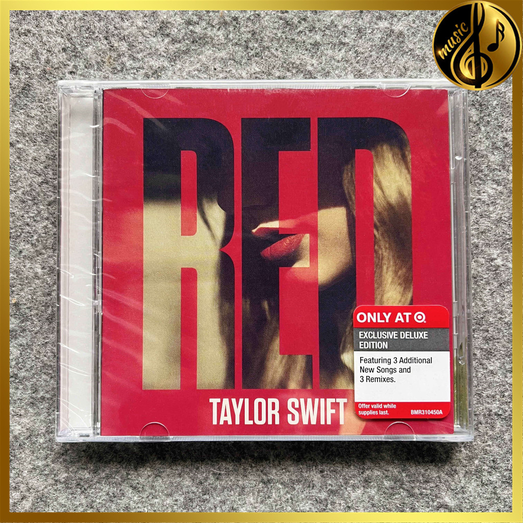 Taylor Swift Red Deluxe Edition Original 2CD Album [Lacrado] Brand New ...