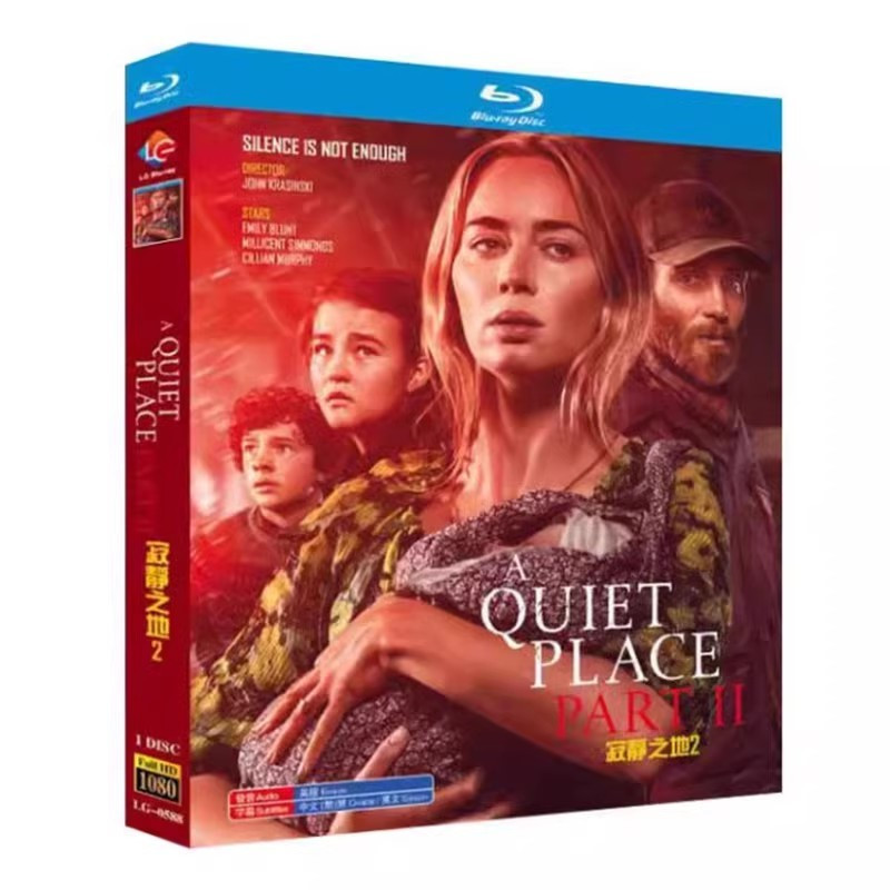 Disco Blu-ray Filme Americano Um Lugar Silencioso 2 (2021) 1BD G002 | Shopee Brasil