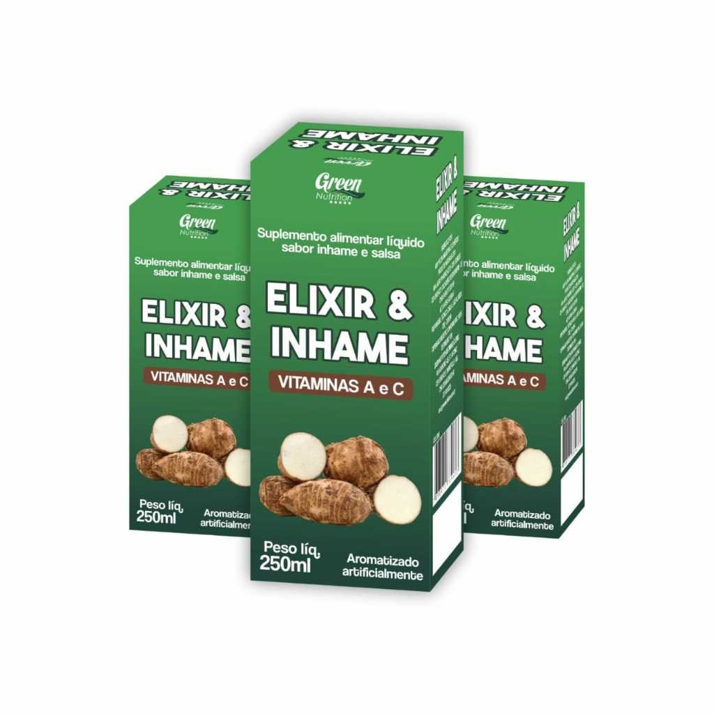 ELIXIR & INHAME 240ML GREEN NUTRITION | Shopee Brasil