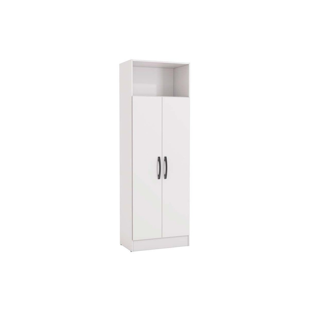Guarda Roupa Casal Multiuso 2 Portas N408 Branco - Kappesberg | Shopee Brasil