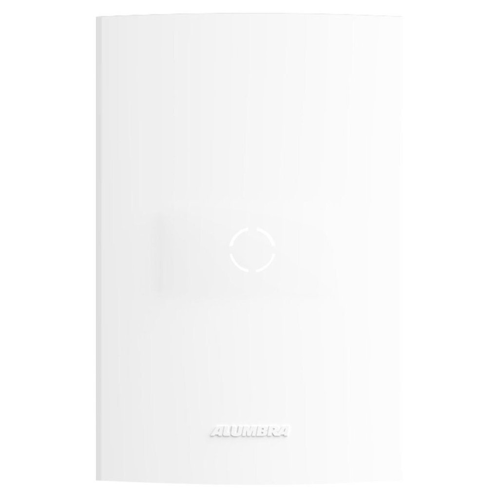 Placa 4x2 Cega/Saída de Fio com Suporte Inova Pro Alumbra Branco ...
