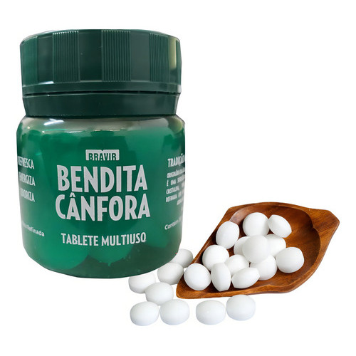 CANFORA TABLETE POTE 75G C/30 - BRAVIR | Shopee Brasil