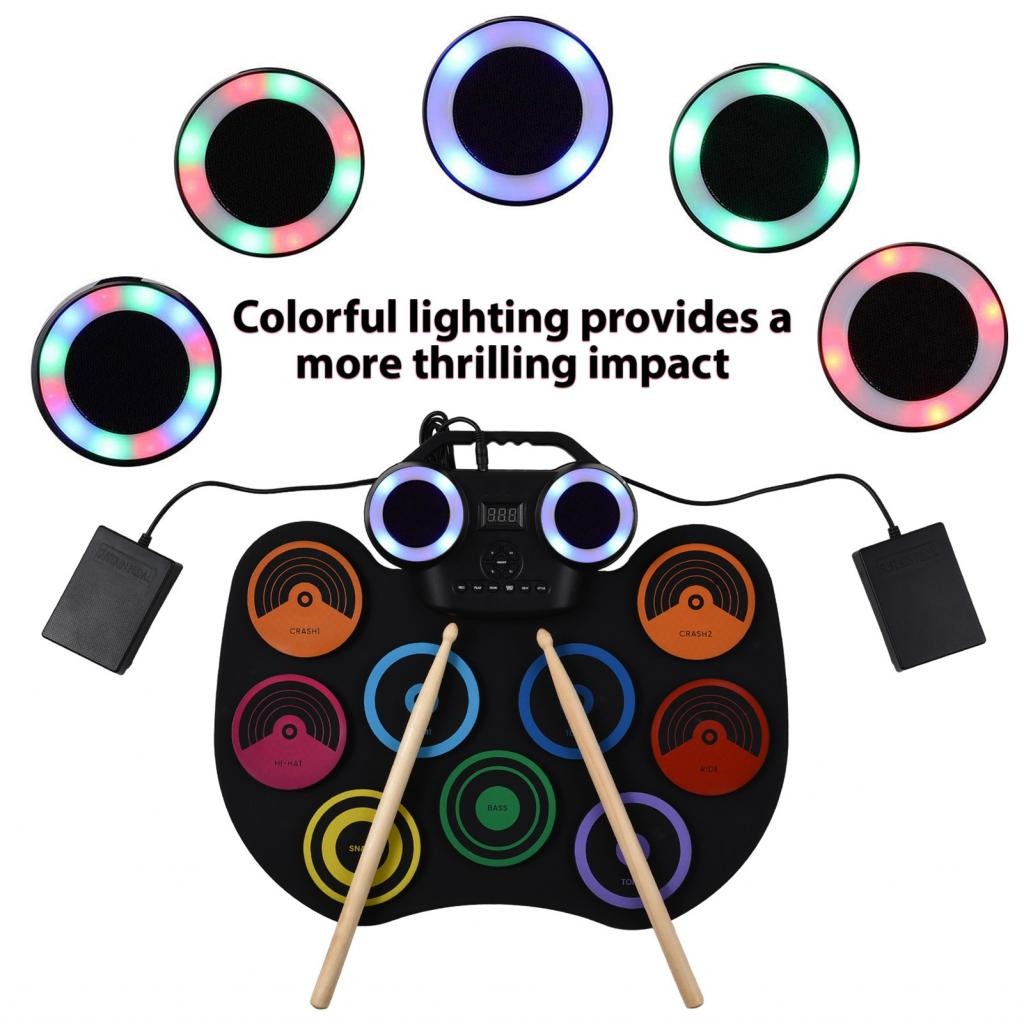 doplay-BR Generic Electronic Drum Set Musical Instruments Electric ...