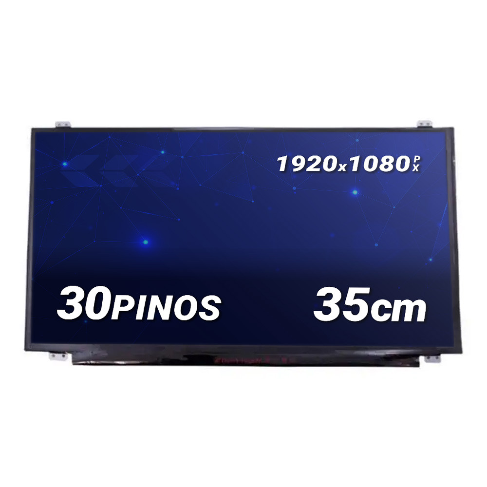 Tela 15.6" LED Slim IPS Para Notebook Samsung Expert NP350XAA-XF3BR ...