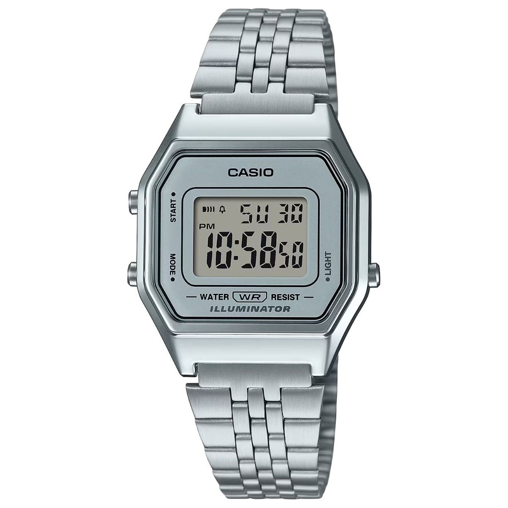 RELÓGIO CASIO FEMININO VINTAGE DIGITAL LA680WA-7DF | Shopee Brasil
