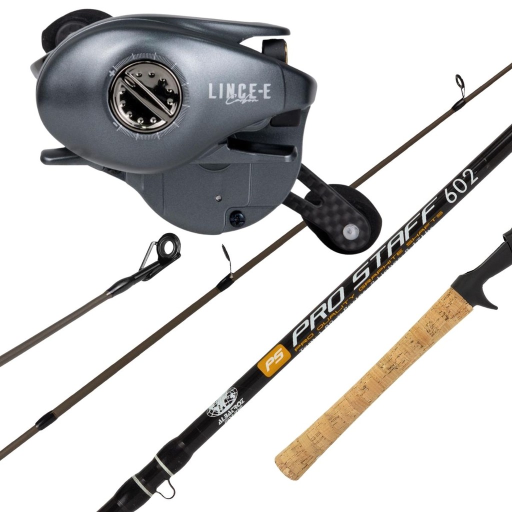 Kit Pesca Leve Carretilha Lince Carbon 11Rol Vara 17lbs 2P | Shopee Brasil