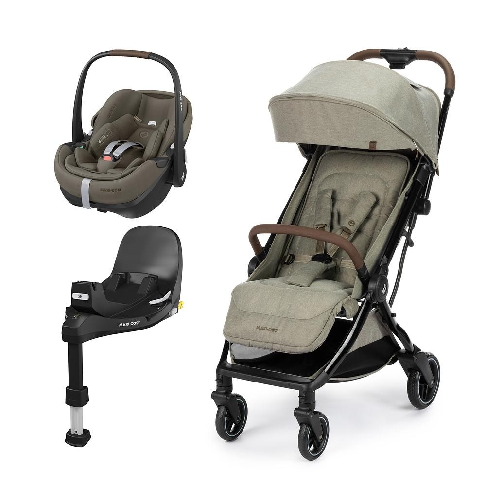 Carrinho de Bebê com Bebê Conforto e Base Maxi Cois Travel System Eva³ ...
