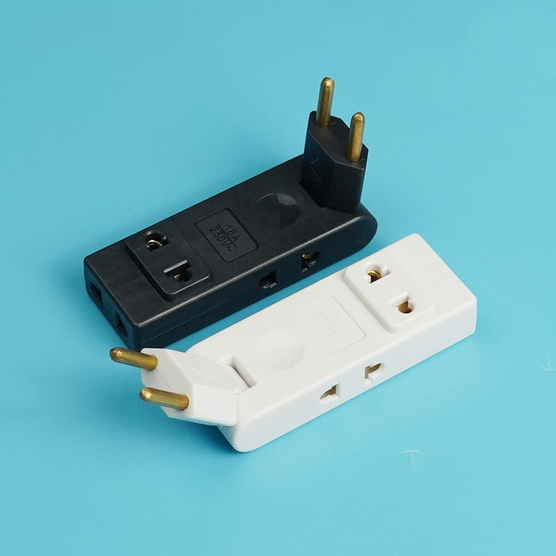 Adaptador de Extensão de Tomada Elétrica de Parede 4 em 1 da UE Conversor de Energia Portátil de ...