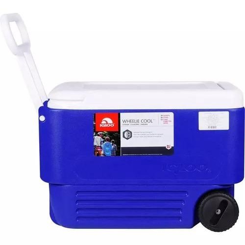 Caixa Térmica Cooler Com Rodinhas Igloo Roller 53 Latas 36l | Shopee Brasil