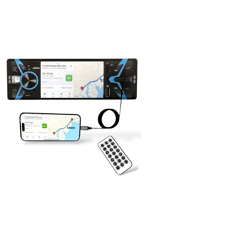 Radio Som Carro Central Multimídia Mp5 Bt Tela 4' Touch | Shopee Brasil
