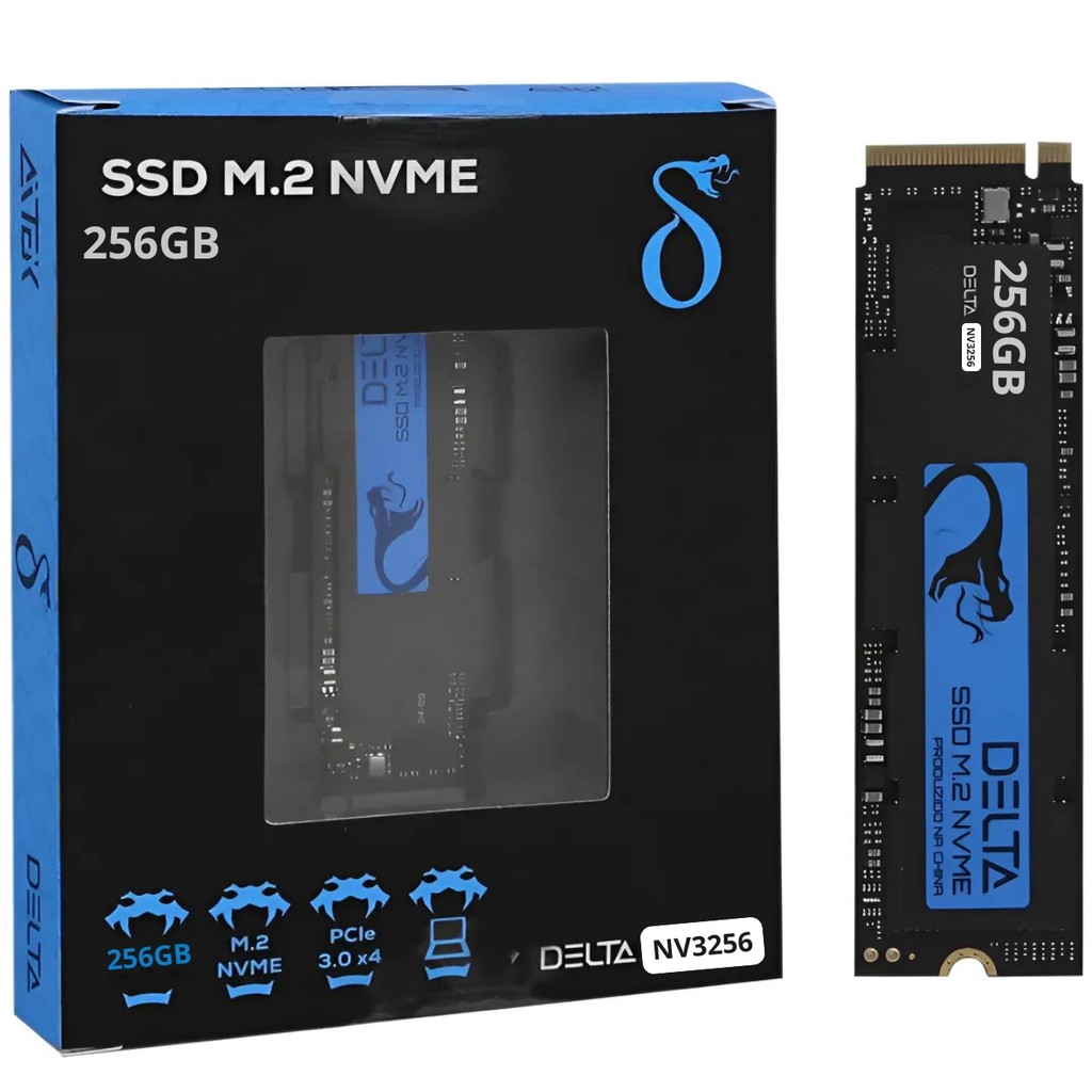 Memória Ssd Nvme M.2 256gb Pci-e 3.0x4 Upgrade Pc Notebook | Shopee Brasil
