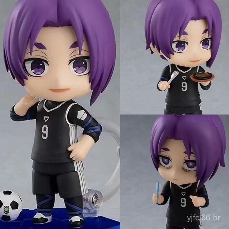 2024 BLUE LOCK Nendoroid Isagi Yoichi Nagi Rei Rei Figura de Ação ...