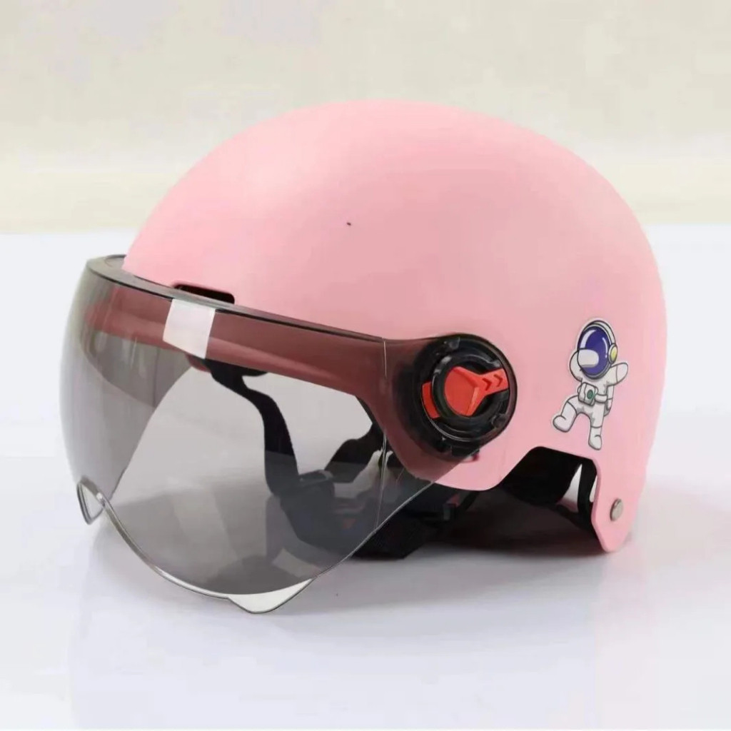 Capacete de Motocicleta Unissex, Scooter Elétrico, Bicicleta, Capacete ...