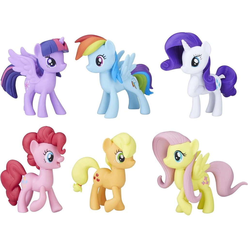 My Little Pony Friendship is Magic Toy Meet The Mane 6 Collection Set-6 ...