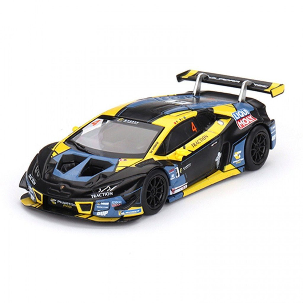 Mini GT MGT00645-L 645 1/64 LAMBORGHINI HURACÁN GT3 EVO # 4 2022 MACAU ...