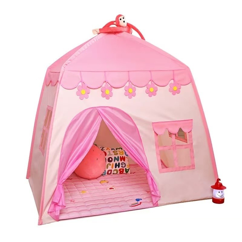 Casa de brinquedo infantil estilo princesa, dobrável e portátil, em ...
