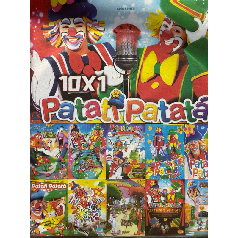 Patati Patatá coletânea 10 em 1 vídeo Filme em Alta resolucao | Shopee ...