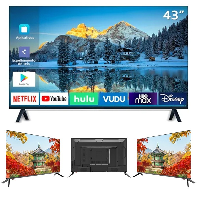 Smart Tv 43''/32'' Full Hd Wi-fi Android 14 Tv | Shopee Brasil