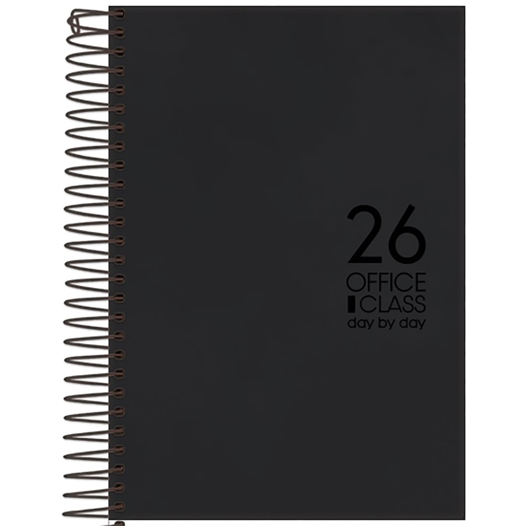 Agenda 2026 Foroni diária office class day by day preto | Shopee Brasil