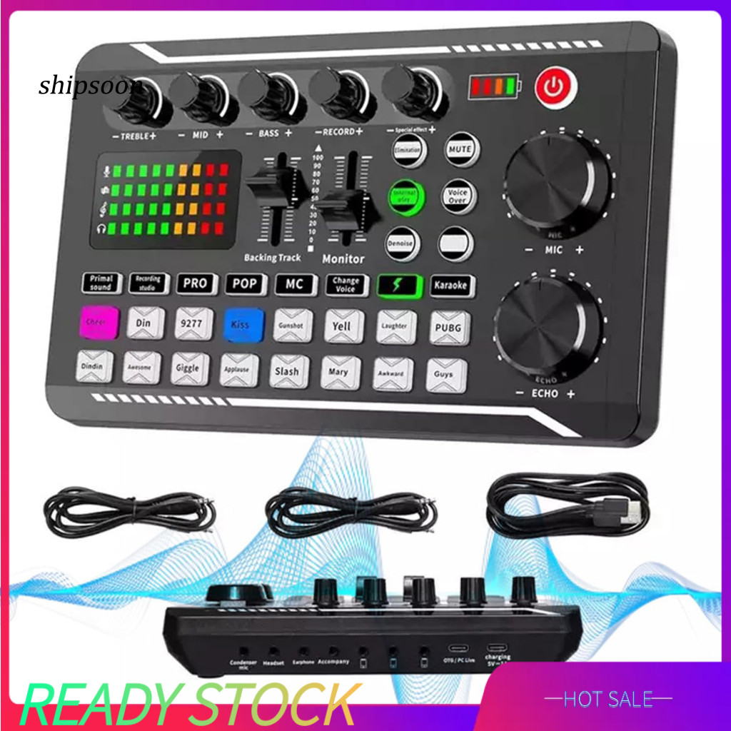 Conjunto De Placa De Som De Microfone SN Inteligente Com Redução De ...