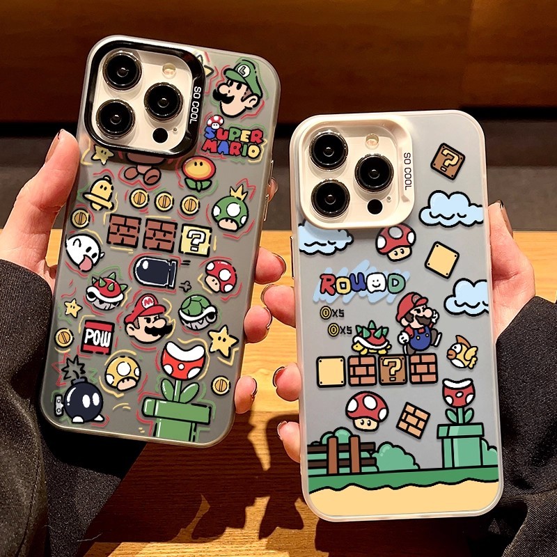 Capa De Jogo Mario Dos Desenhos Animados Para VIVO V50 Lite V50 Y04 Y29 ...