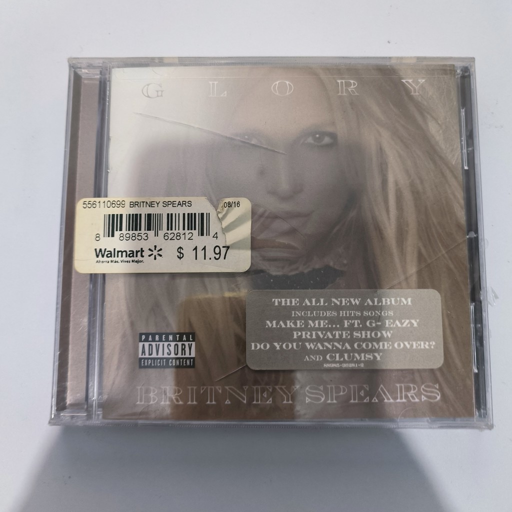 Z124 Britney Spears – Álbum De CD Glória 12Tracks B0102 | Shopee Brasil