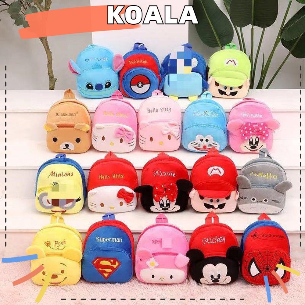 KOALL 22 Cm Bolsa Infantil Kawaii Vingadores Homem-Aranha Anime Mickey ...