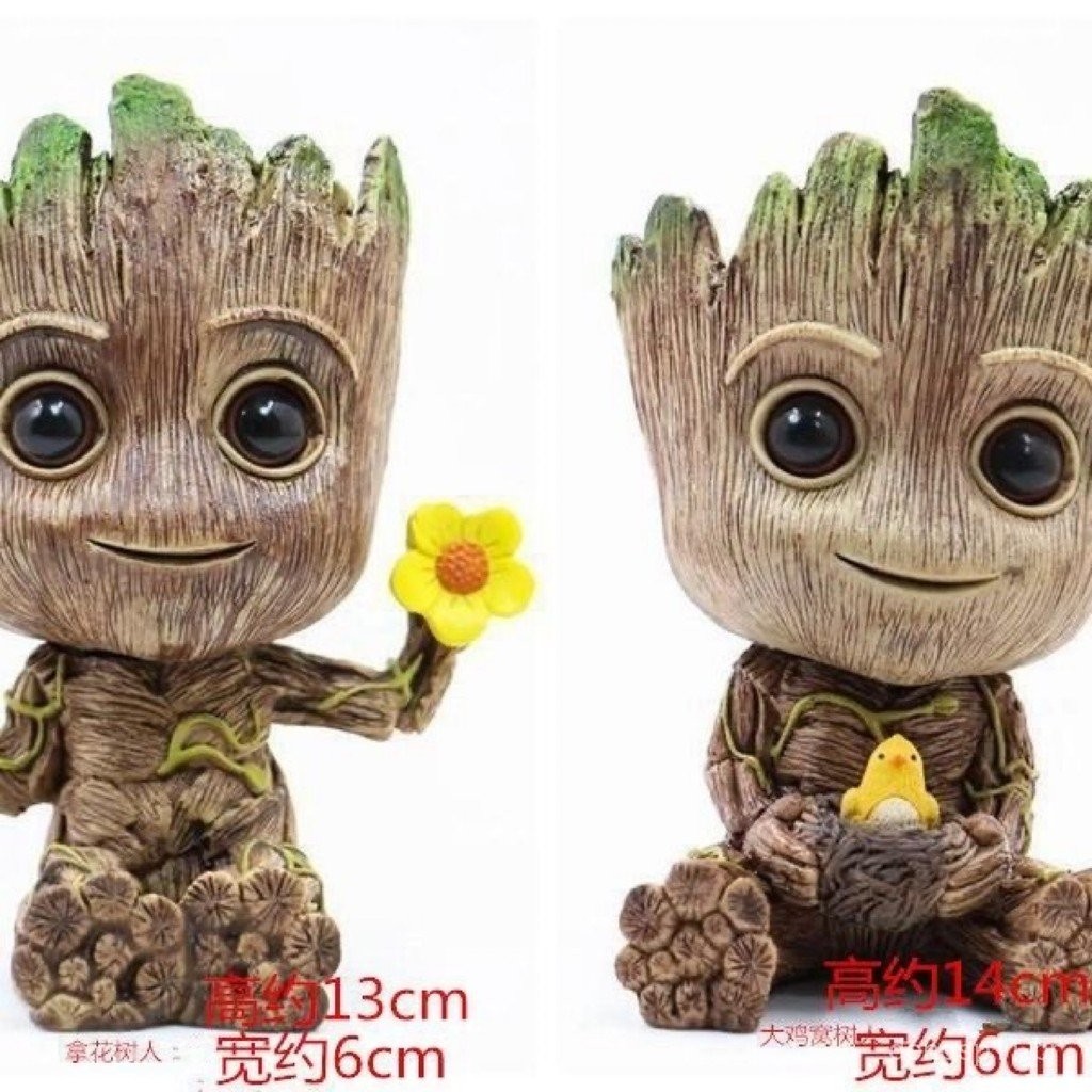 Boneco Groot da Árvore em Vaso de Flores dos Guardiões da Galáxia ...