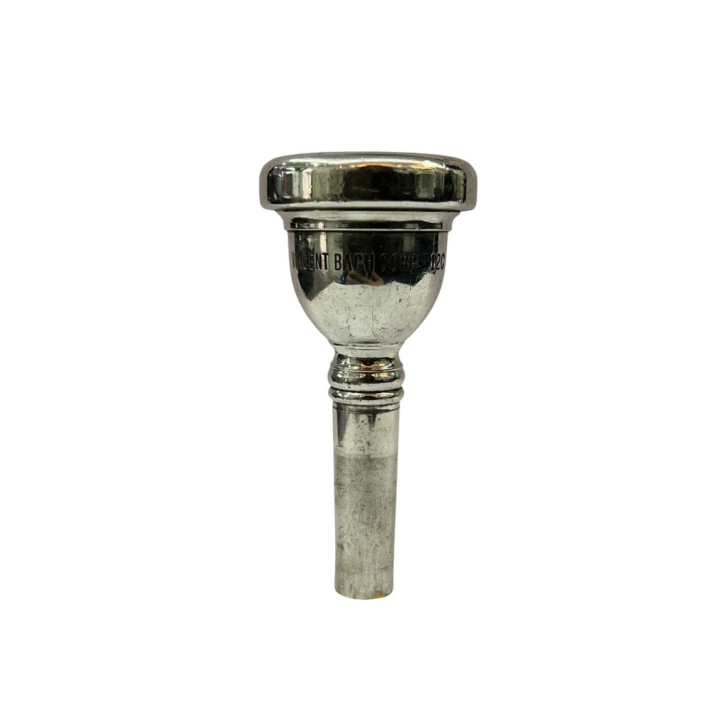 Bocal trombone/Euphonium Vincent Bach Corp. 12C * (usado) Calibre fino | Shopee Brasil